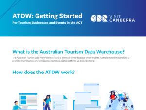 Industry Toolkit – VisitCanberra Corporate