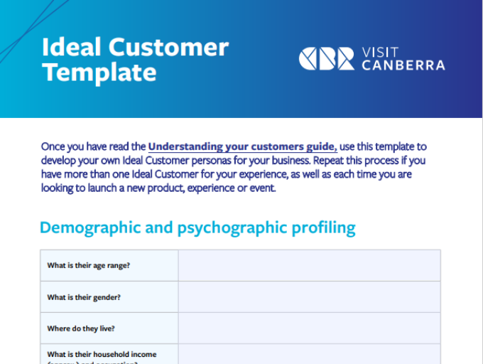 Industry Toolkit – VisitCanberra Corporate